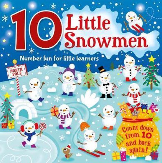 10 Little Snowmen | 9781785579349 | Boeken | bol.com