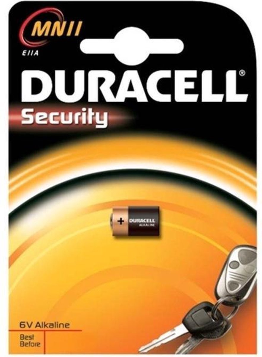 10 Stuks - Duracell A11 MN11 11A 6V Security alkaline batterij | bol.com