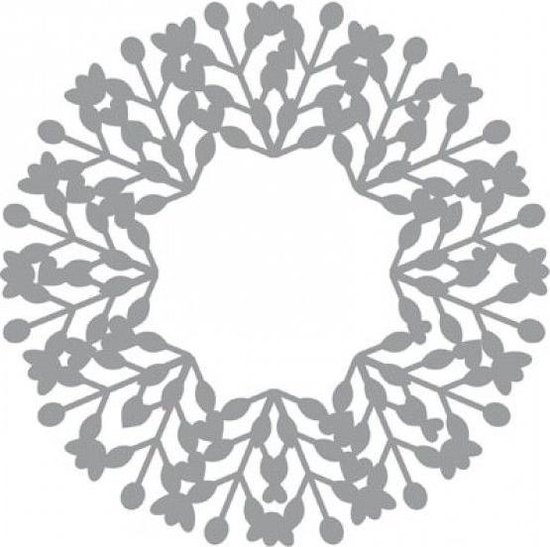 Pronty Mask stencil stencils Masking Wreath krans 470.801.015 - mixed ...