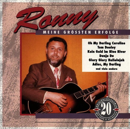 Meine Grossten Erfolge, Ronny | CD (album) | Muziek | bol.com