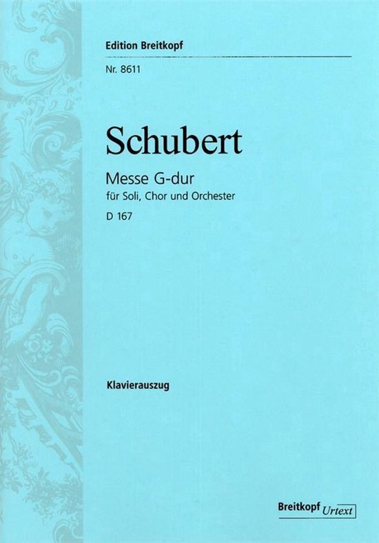 Mass G Major D 167, Franz Schubert | 9790004179772 | Boeken | bol