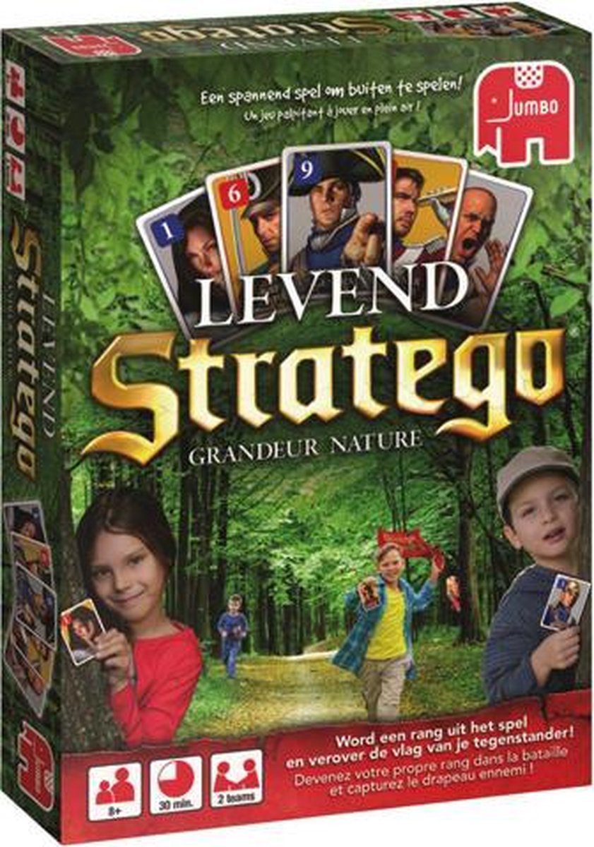 Jumbo - Levend Stratego - Spannend spel om buiten te spelen! | Games | bol