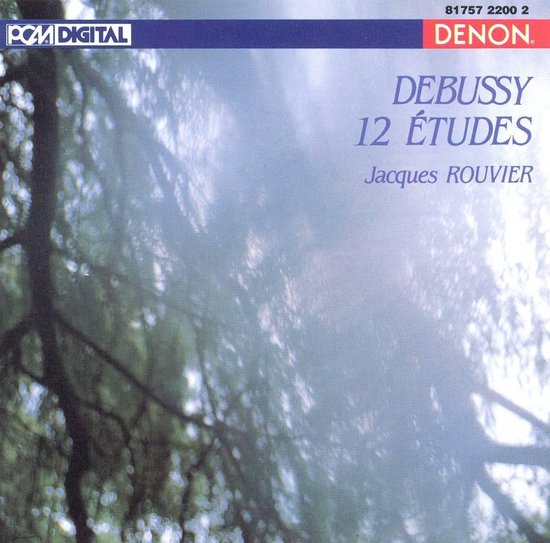Debussy 12 Etudes, Jacques Rouvier | CD (album) | Muziek | bol
