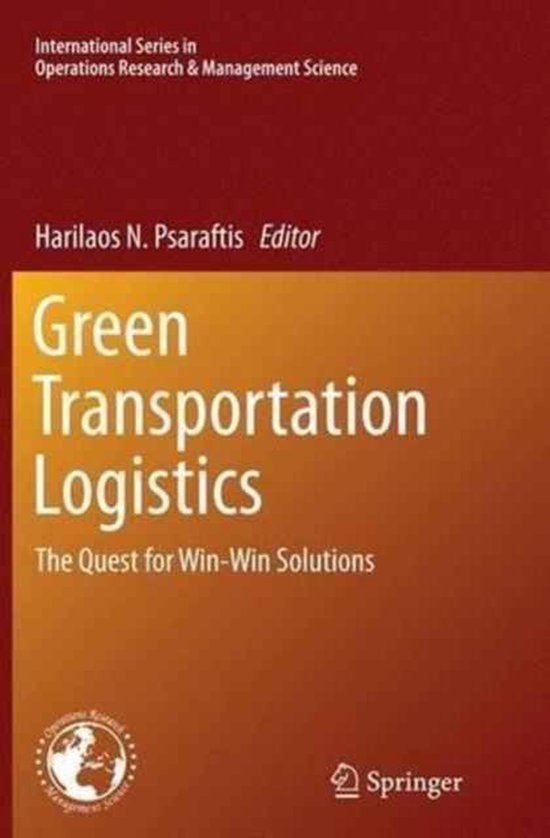 Green Transportation Logistics: The Quest for Win-Win Solutions | 9783319371375 | Boeken | bol.com