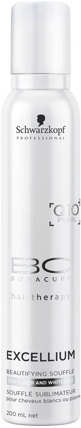 Schwarzkopf Bonacure Excellium Q10 Beautifying Silver Soufflé Mousse ...
