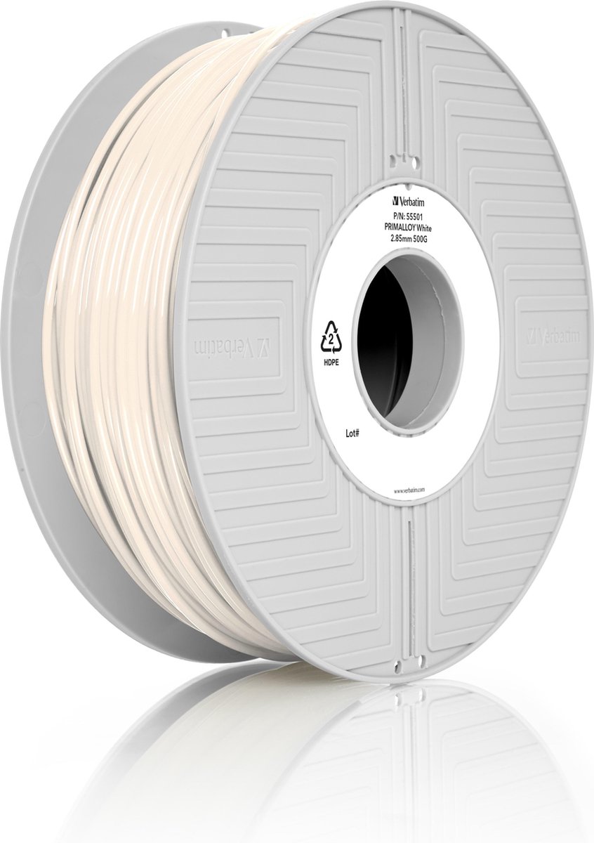 Verbatim PRIMALLOY Thermoplastische elastomeer (TPE) Wit 500 g | bol.com