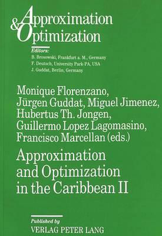 Approximation and Optimization in the Caribbean II | 9783631490716 ...