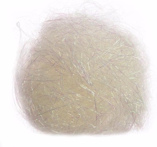 Kerstboom decoratie engelenhaar wit 40 gram | bol.com