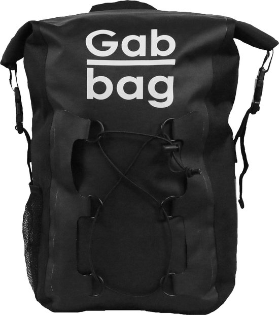 Gabbag Day 100% Waterdichte Rugzak 25 Liter - Zwart | bol.com