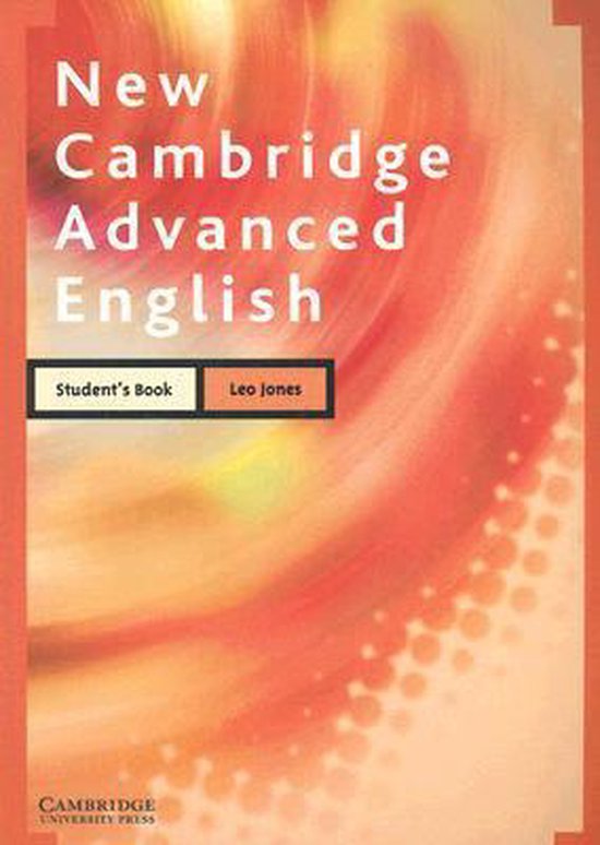 New Cambridge Advanced English Student'S Book | 9780521629393 | Leo ...