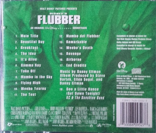 Flubber [Original Score], Danny Elfman | Muziek | bol