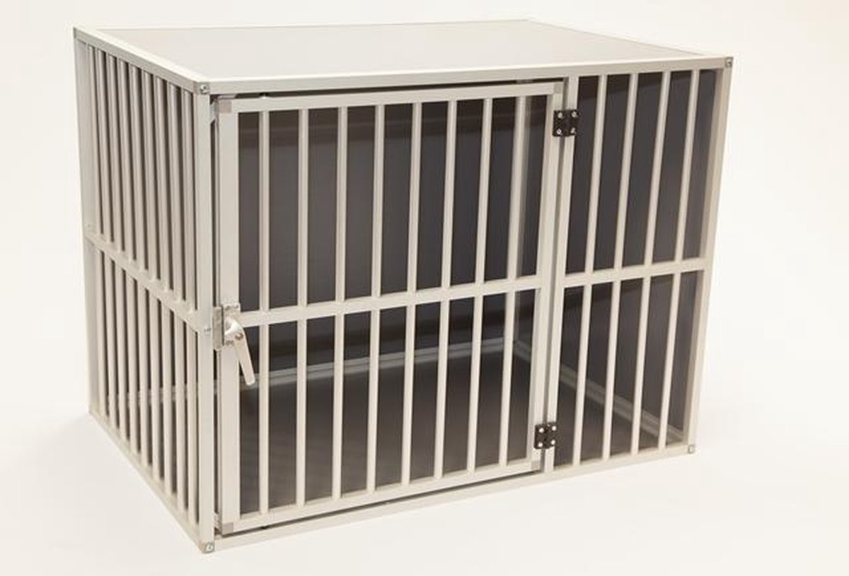 Aluminium Hondenbench model DL maat L | bol.com