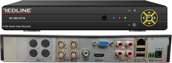 Redline RL - 1004 Hybrid Video Recorder | bol