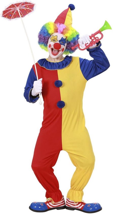 Clown & Nar Kostuum | Clown Lovely Kostuum Jongen | Maat 158 | Carnaval ...