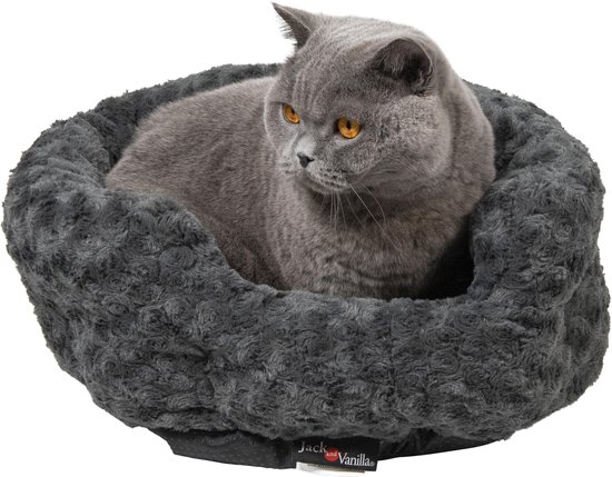 Jack and Vanilla Kattenmand JV COAL Kattenmand-45x40cm | bol.com