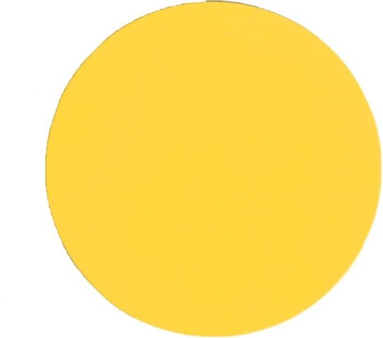 Stip voor vloermarkering (20 stuks) - Geel - 90 mm | bol