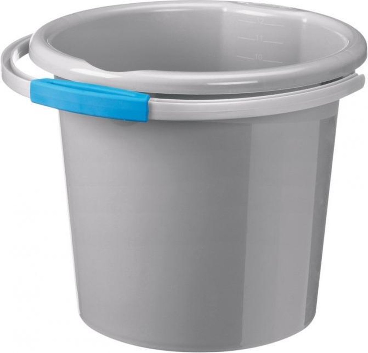 Sunware - Water-line emmer 12L grijs - 32 x 35 x 28 cm | bol.com