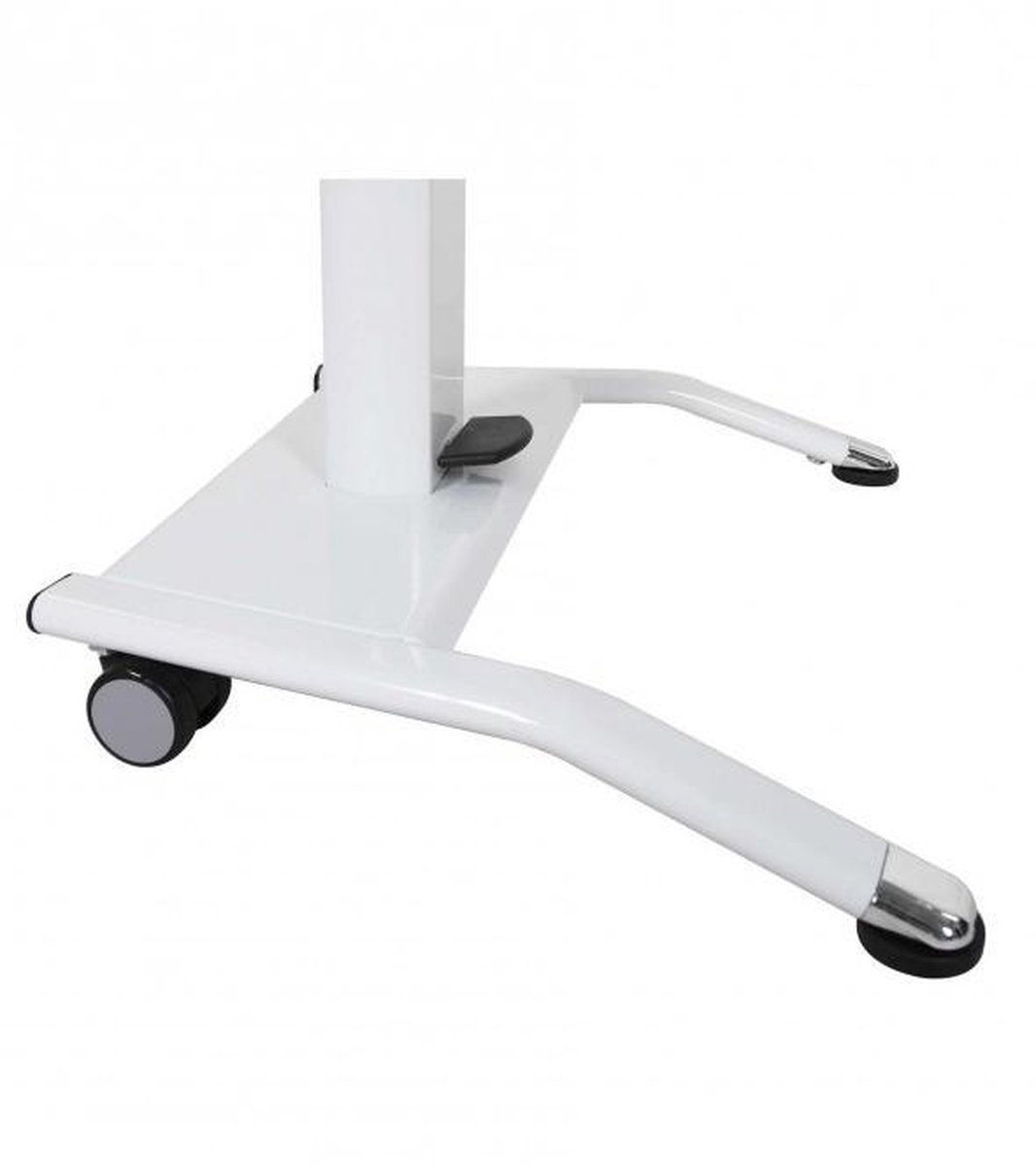 Pneumatisch In Hoogte Verstelbare Zit Sta Laptop Tafel / Lessenaar Wit ...