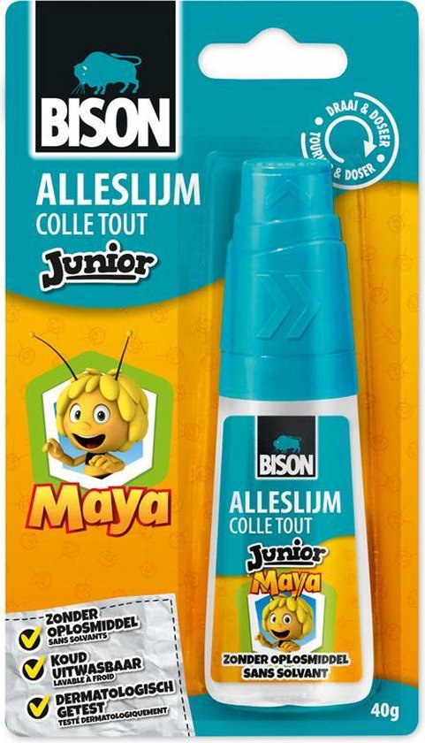 Bison Junior alleslijm Draai & Doseer Maya | bol