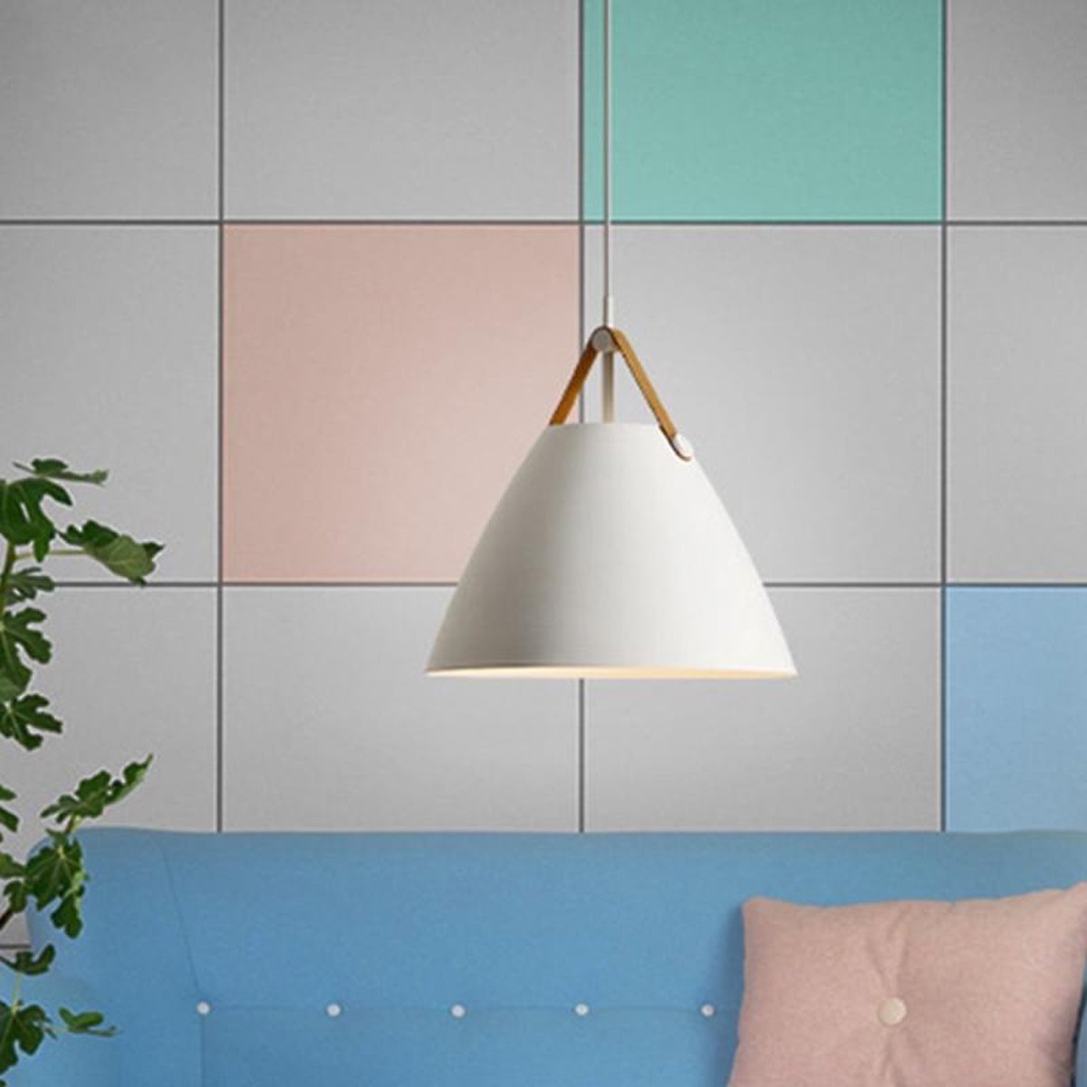 YWXLight LED Nordic moderne Simple hangende Lamp creatieve ijzer kunst ...