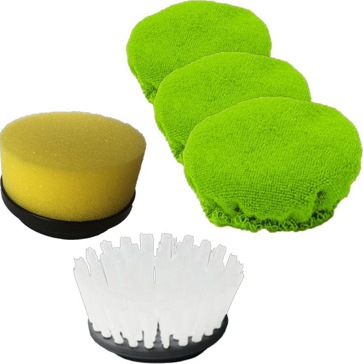 Scratch Solution - 5-delige poets- en borstelset | bol.com