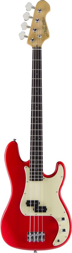 J & D PB Vintage 1963 FSR Fiesta rood - Elektrische basgitaar | bol