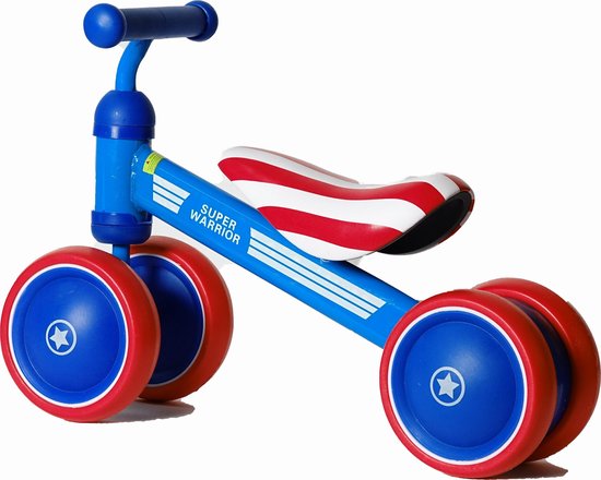B.Duke Blauw - Loopfiets | bol.com