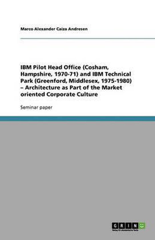 IBM Pilot Head Office (Cosham, Hampshire, 1970-71) and IBM Technical ...