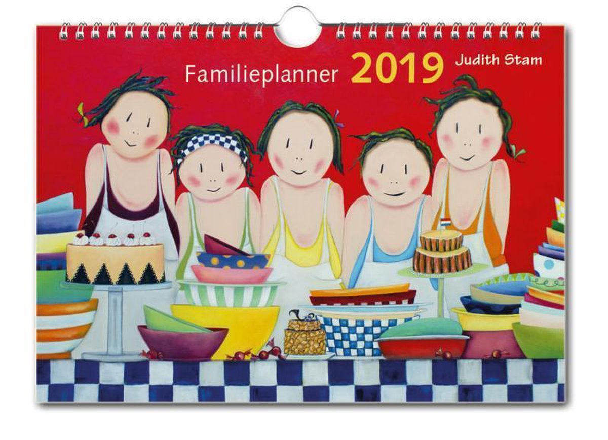 Judith Stam Familie planner 2019 | 8716951291351 | Boeken | bol.com