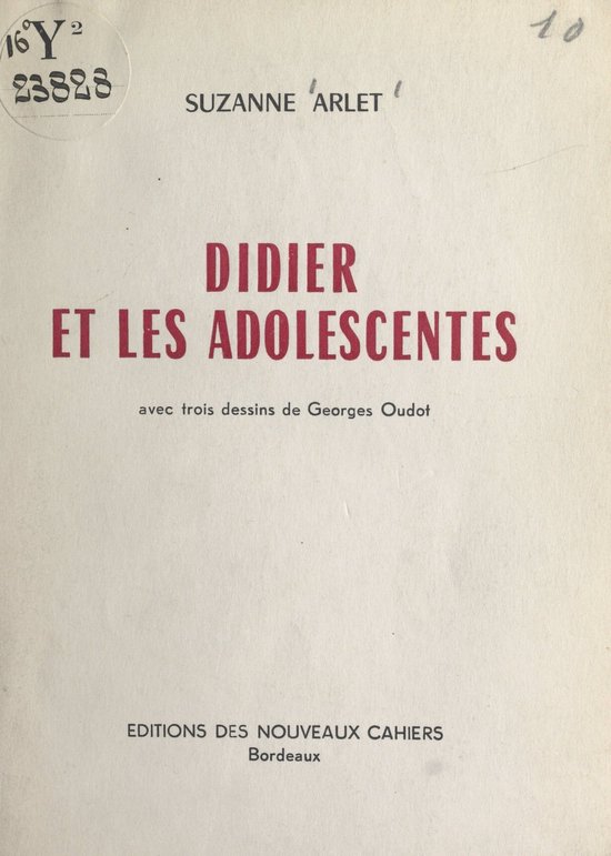 Didier et les adolescentes (ebook), Suzanne Arlet | 9782402263900 ...
