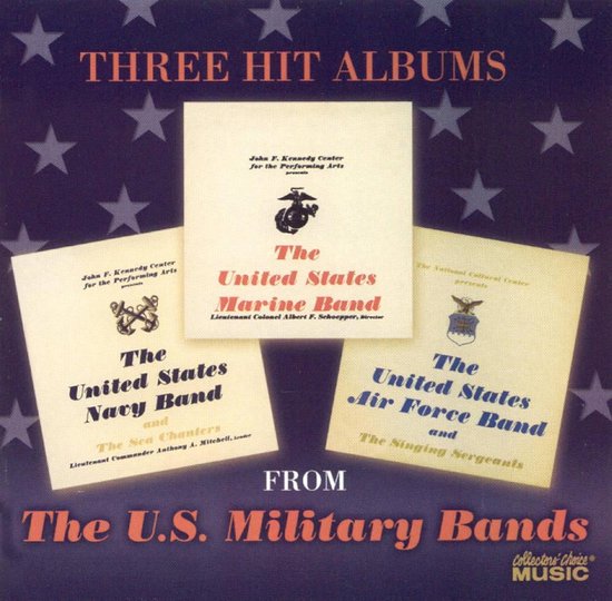 Three Hit Albums From The Us Military Bands, The United States Navy B ...