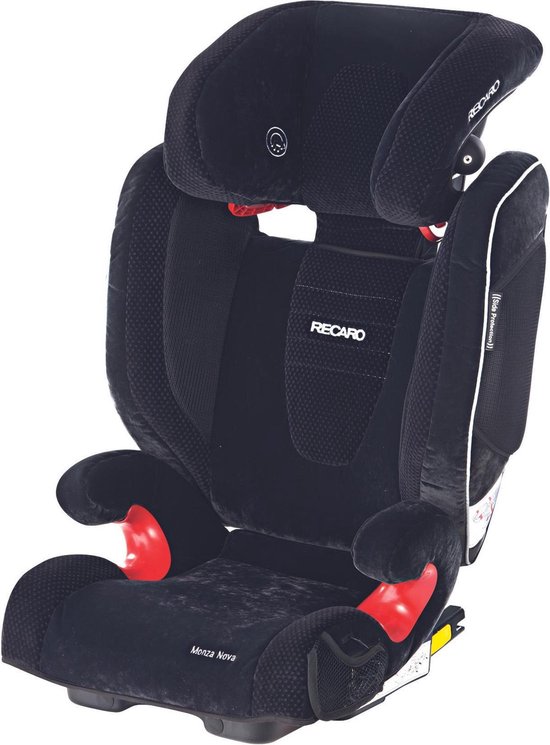 Recaro Monza Nova SeatFix Microfibre - Autostoel - Zwart | bol.com