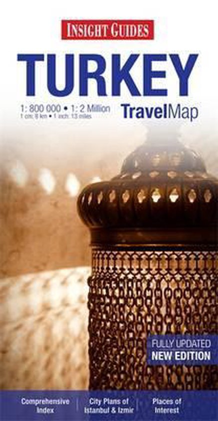 Insight Travel Map Turkey, Apa Publications Limited | 9781780054414 ...