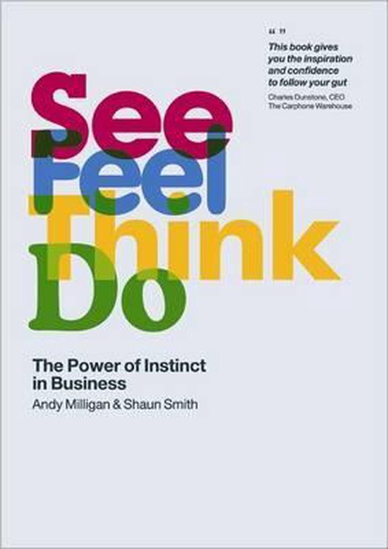See Feel Think Do, Andy Milligan | 9781905736256 | Boeken | bol