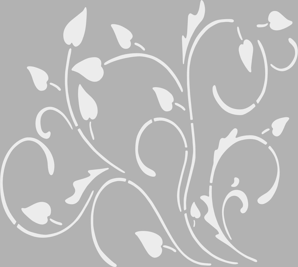 Design Sjabloon 2 – verfsjabloon – 30 x 30 cm – kunststof stencil | bol.com