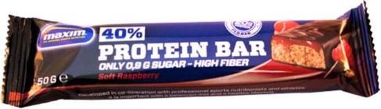10x Maxim 40% Protein Bar Crispy Brownie 50g | bol