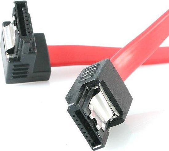 StarTech.com 12'' latching sata cable - 1 Right Angle M/M SATA-kabel 0 ...