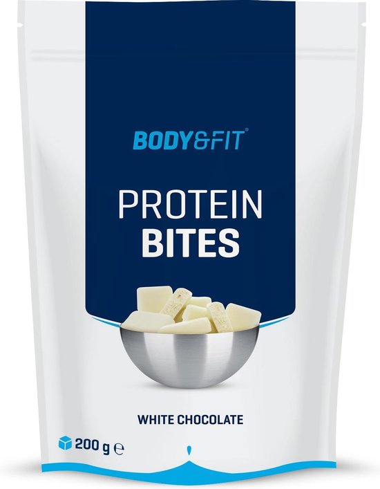 Body & Fit Protein Bites - 1 pak - white chocolate | bol.com