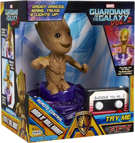 RC Rock n' Roll Groot Guardians of the Galaxy | bol.com
