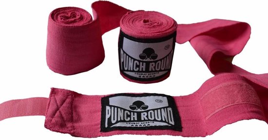 Punch Round™ Perfect Stretch Bandages Roze 260 cm Punch Round Bandage ...