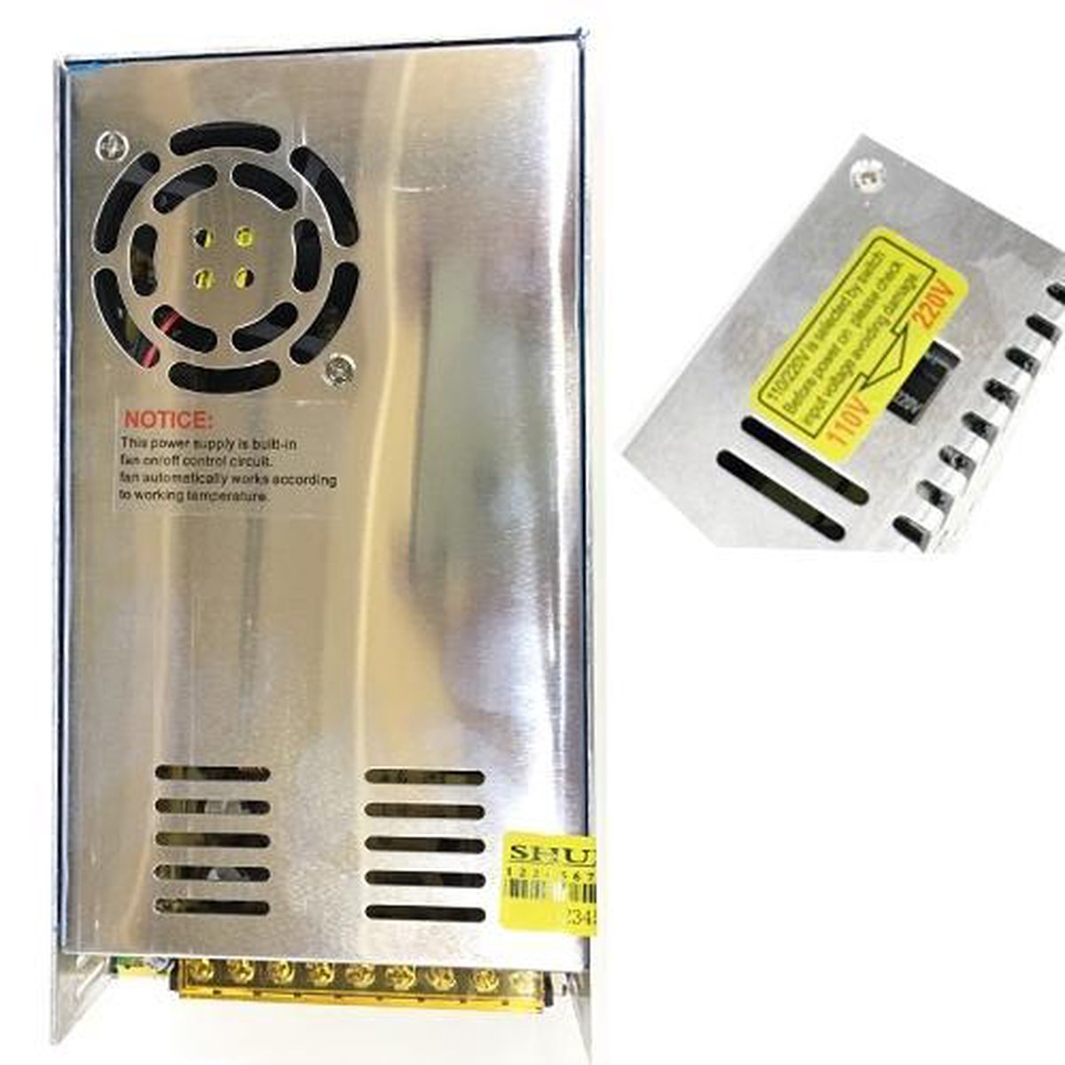 Geschakelde voeding 12V DC-33A | bol