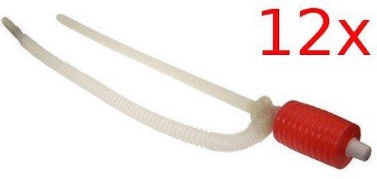 12x Overhevelingspomp sifonpomp voor vloeistof brandstof 12 stuks | bol