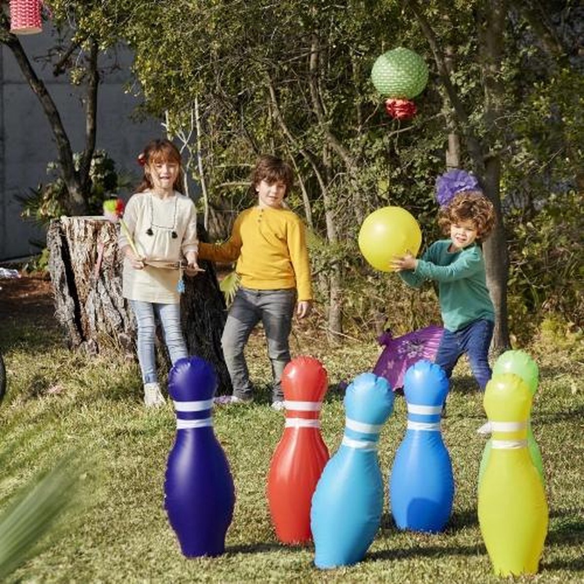Imaginarium AIR-MEGA BOWLING - Opblaasbaar Bowling Spel - XL | bol.com