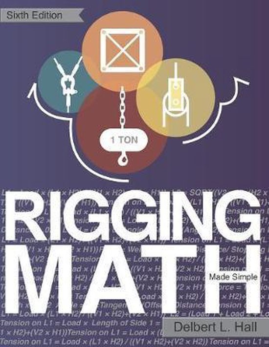 Rigging Math Made Simple, 6th Edition, Delbert L Hall | 9781733006422 ...
