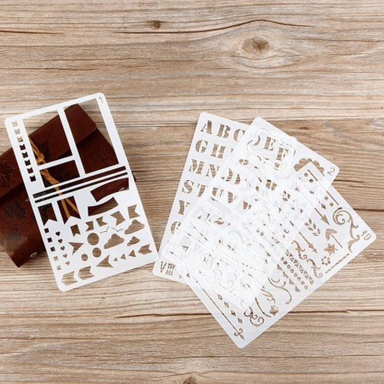 1 Stuk Sjabloon Letters | Sjabloon voor bulletjournals en nog veel meer ...