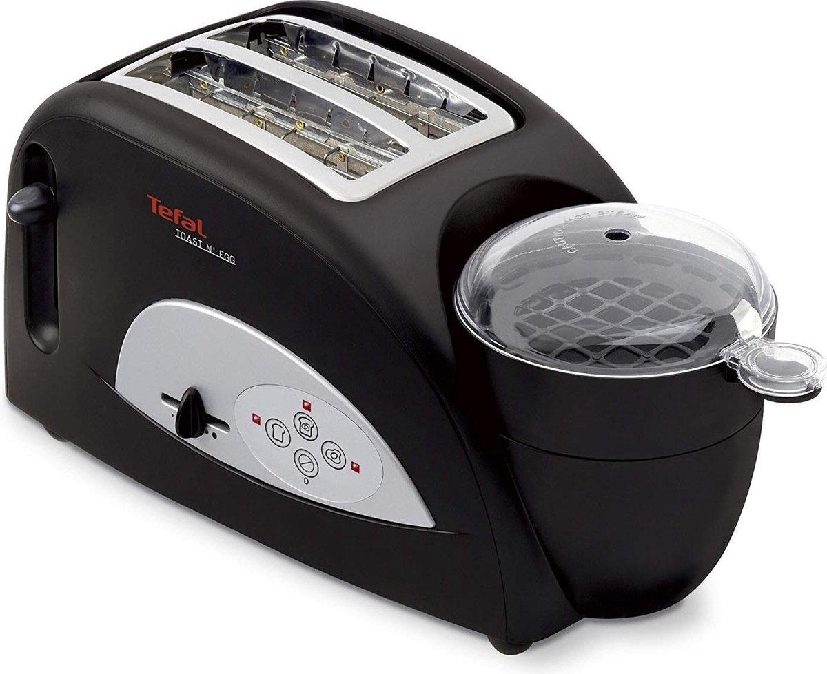 Tefal toast'n egg - toaster en eierkoker/gourmet in 1 | bol.com