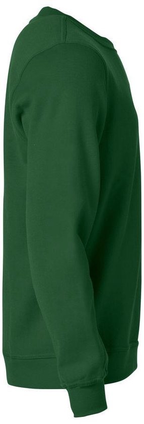 Clique Basic Roundneck 021030 - Flessen-groen - L | bol