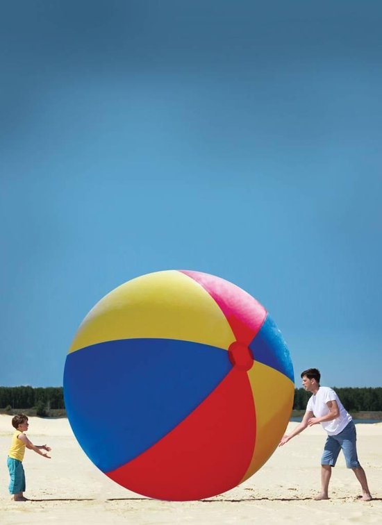 Opblaasbare Strandbal XL 3,1 meter | bol