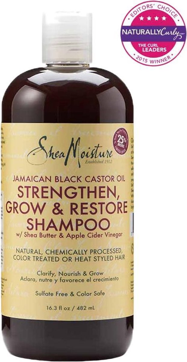 Shea Moisture Jamaican Black Castor Oil Strengthen, Grow & Restore ...