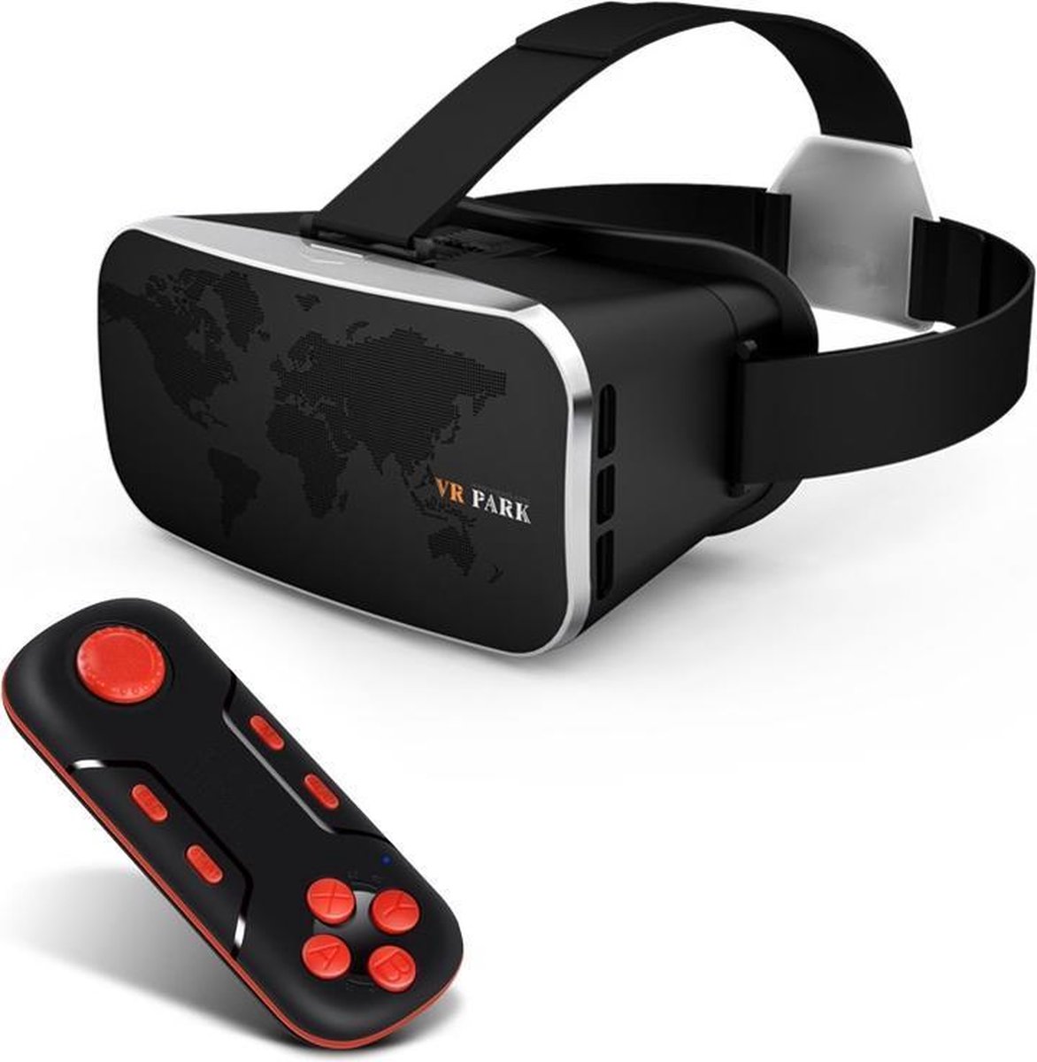 VR Park HQ Virtual Reality Bril met VR 3D Gamepad & Remote - HD VR Bril ...